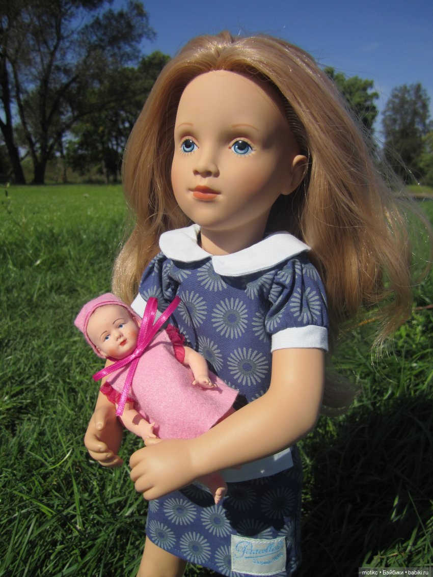 Игровая кукла - Starlette Milena и ее 12 cm baby doll Petitcollin ...