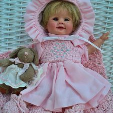 Коллекционная кукла - Силикон-виниловая куколка Lisa от Bonnie Chyle ...