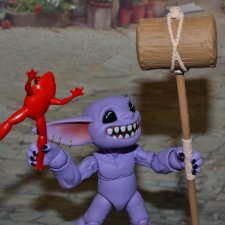 Шарнирная кукла - Гоблин-пират Plunderlings Goblin Series Nomad Tuff ...
