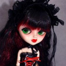 Готичная красавица-вампиресса (кукла Tangkou) / Fashion dolls / Шопик ...