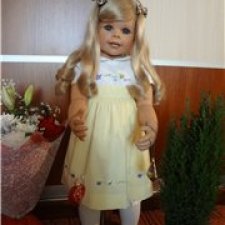 Коллекционная кукла Джулия от автора Monika Peter Leicht.Полный винил ...