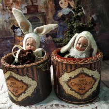 Авторская игрушка - Шоколадные зайцы купить в Шопике | Москва - 1106847