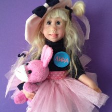 Лина.Авторская кукла Елены Карповой / Авторские куклы / Шопик - продать ...