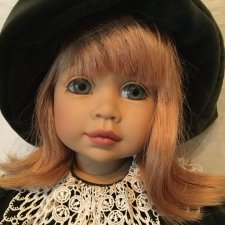 Коллекционная кукла - Нежное сокровище Fabienne от Joke Grobben для ...