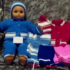 Вязаные костюмчики для Ваших малышей / Одежда для кукол / Шопик ...