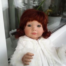 Коллекционная кукла - Baby Button Nose - "Baby's First Christmas" от ...