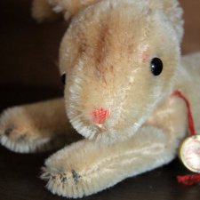 Коллекционная фигурка - Старинный немецкий зайчик от Teddy Herman ...