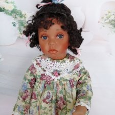 Фарфоровая кукла - Трогательная Flossie (Флосси) от Donna Rubert ...