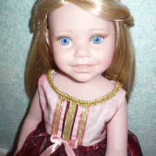 Игровая кукла - Голубоглазая куколка с лучезарной улыбкой нюд, 46см ...