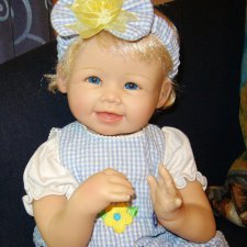 Коллекционная кукла - Потрясающе реалистичная счастливая малышка ...