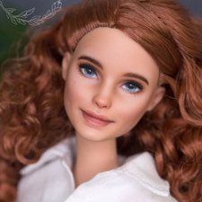 ООАК (кастом куклы) - OOAK Barbie Neysa/Teresa на шарнирном теле купить ...