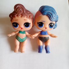 Продаю две куколки Лол меняющие цвет.В теплой и холодной воде.Оригинал ...