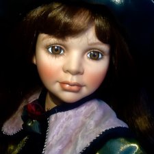 Фарфоровая кукла - Прелестная малышка от Руби Долл Коллекшен ( Ruby Doll Collection). СРОЧНО ...
