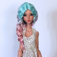 Кукла БЖД (BJD) - Парик из ангорской козы для Ellana Lillycat ...