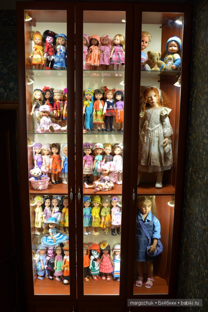 Шкаф для кукол, или Великое переселение паолок! / Куклы Паола Рейна ...