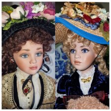 Коллекционная кукла - Jan Mclean Maggie Mae и Eliza Blue купить в ...