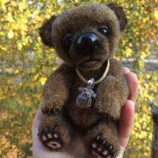 Авторская игрушка - Мишка Сплюшка купить в Шопике | Сургут - 208101