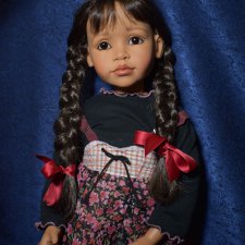 Коллекционная кукла - Яркая красотка Tamarah Joke Grobben Gotz. Цена с ...