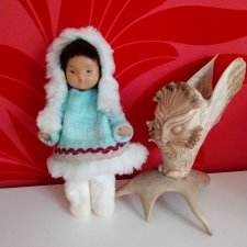 Кукла " Дети Севера". / Винтажные куклы и игрушки детства / Шопик ...