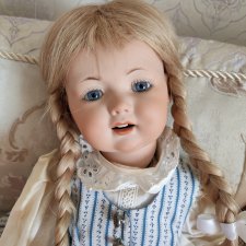 Антикварная кукла - Очень красивая цельнофарфоровая реплика купить в ...