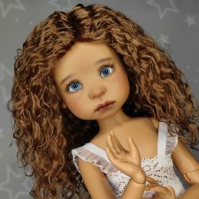 Кукла БЖД (BJD) - Натуральный парик 7/8 для Ardyn Tweens купить в ...