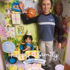 Игровая кукла - Happy Family Alan & Rayan / Шарнирный Кен Алан и малыш ...