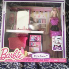 Игровая кукла - Набор с куклой Barbie Style Salon 2014 купить в Шопике ...