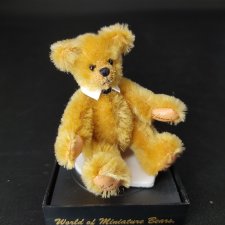 Миниатюрный мишка Пауль от Stacy Pio. 7 см / Авторские игрушки / Шопик ...