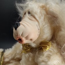 Авторская игрушка - Авторский мишка Ангел от Georgette Zlomke. OOAK. 25 ...