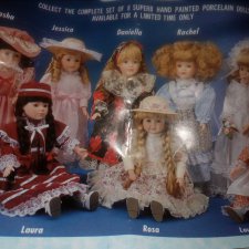 Фарфоровые куклы - Полная коллекция : The Promenade collection. купить ...