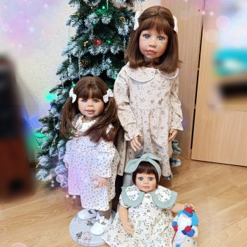 В наступающем году ... 🎄 - Куклы Monika Levenig и Monika Peter-Leicht ...