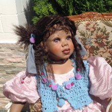 Фарфоровая кукла - Кукла фарфоровая Автор, производитель Ruby doll ...