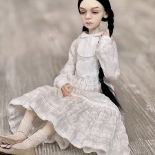Кукла БЖД (BJD) - Наряд и парик для Ptichka Lora Птичка Лора купить в ...