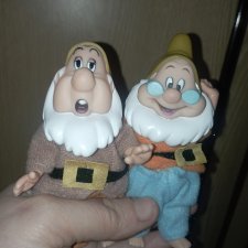 Игровая кукла - Лот гномов Белоснежки с шарнирными ножками купить в ...