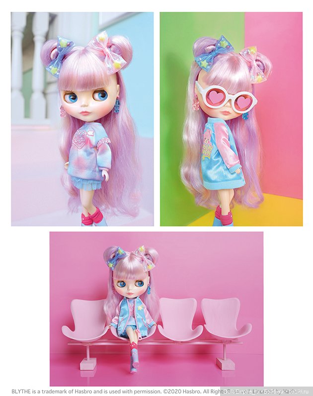 Новинка Блайз! Пастельный медвежонок - Neo Blythe “Sweet Bubbly Bear ...