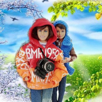 Прогулки. Ник и Симона 🍂🍃 - Куклы Barbie (Барби): Looks, Йога (MTM ...