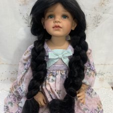 Парик с косами на большую куклу / Инструменты и заготовки для кукол ...