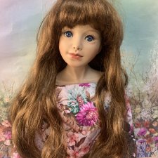 Инструменты и заготовки для кукол - Парик длинный на большую куклу ...