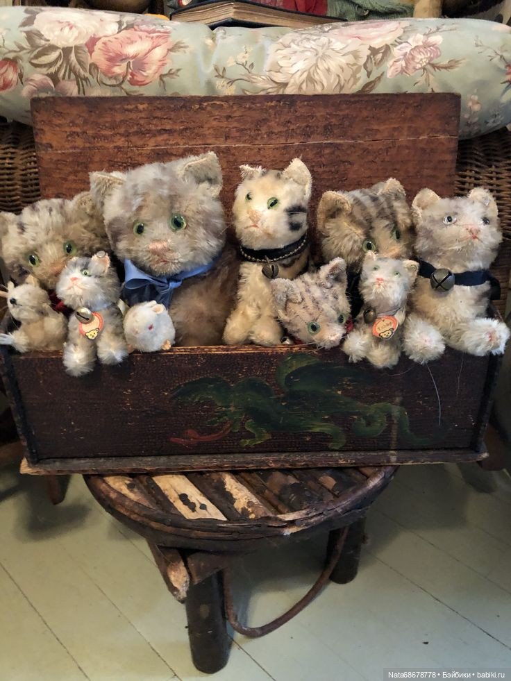 Винтажная кукла и игрушка детства - Антикварная мягкая игрушка купить в Шопике | Пермь - 1303812