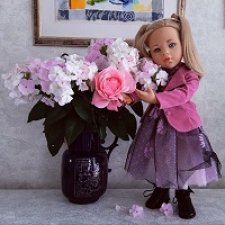В нежном облаке из флоксов.... - Куклы Gotz - Готц | Бэйбики - 283010