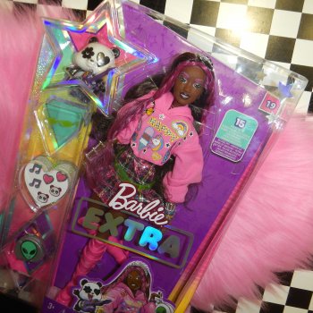Barbie Extra 19 (первые впечатления) + стираю ее макияж - Куклы Barbie ...