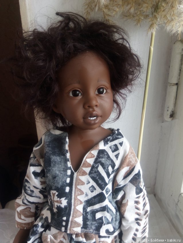 Коллекционная кукла - Продам милого мальчика мулатика Yankuba от Philip ...