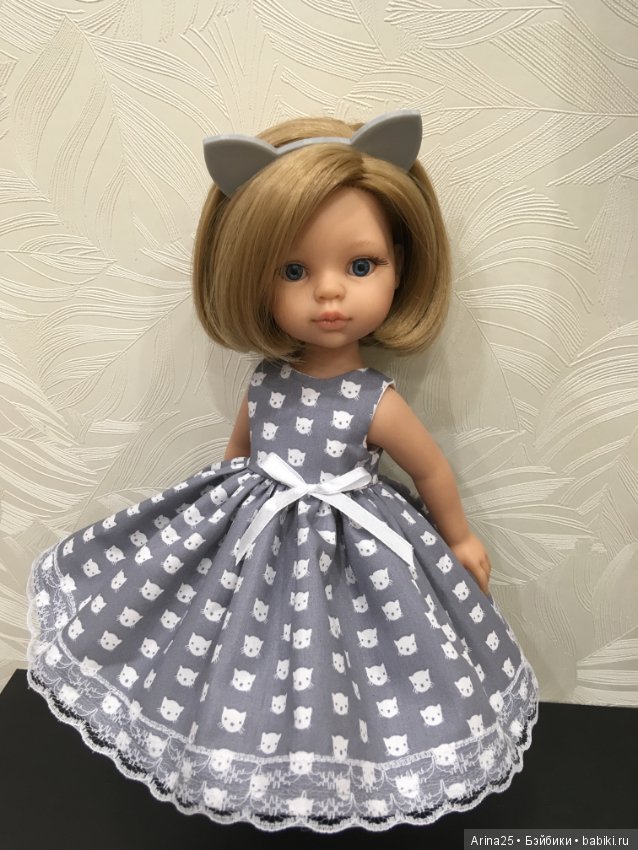 Одежда для кукол - Платье « Котята» купить в Шопике | Новосибирск - 434555