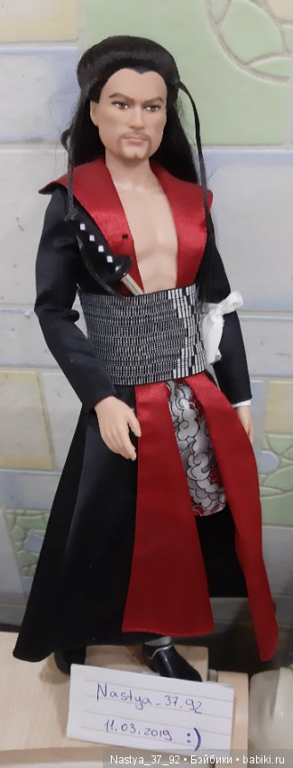 Фэшн - Japan Samurai Ken — Dolls of the world — Pink label Barbie ...