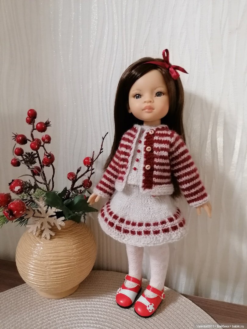 Вязаная одежда для кукол Paola Reina ,Минуш, Руби Ред и кукол ...