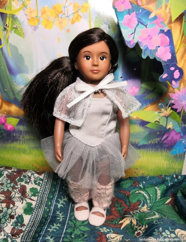 Игровые куклы - Редкая балеринка Ниа куколка Лори mini lori battat Nia ...