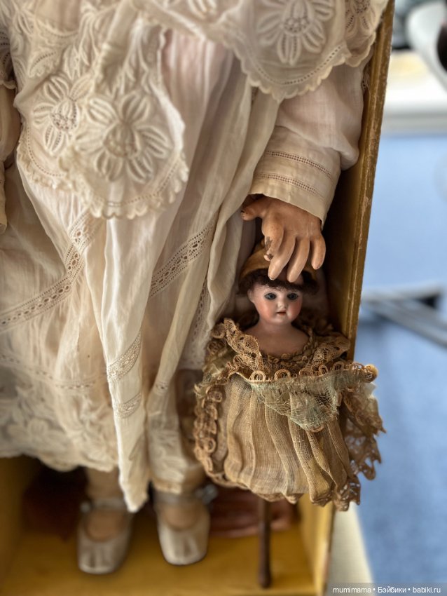 Антикварные - Большая француженка Bebe JUMEAU 14 INCASSABLE 1887 с ...