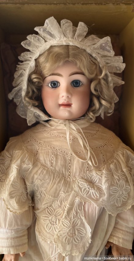 Антикварные - Большая француженка Bebe JUMEAU 14 INCASSABLE 1887 с ...