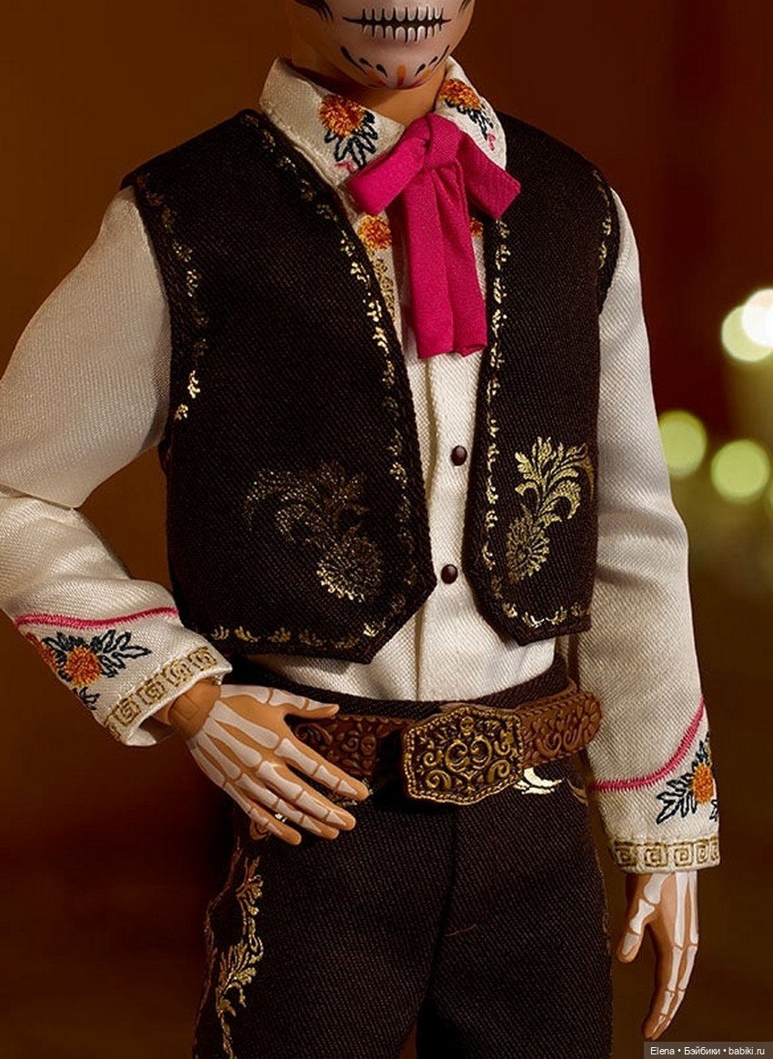 Промо-фото 2025 Día De Muertos Barbie Doll и Ken Doll - Куклы Barbie ...