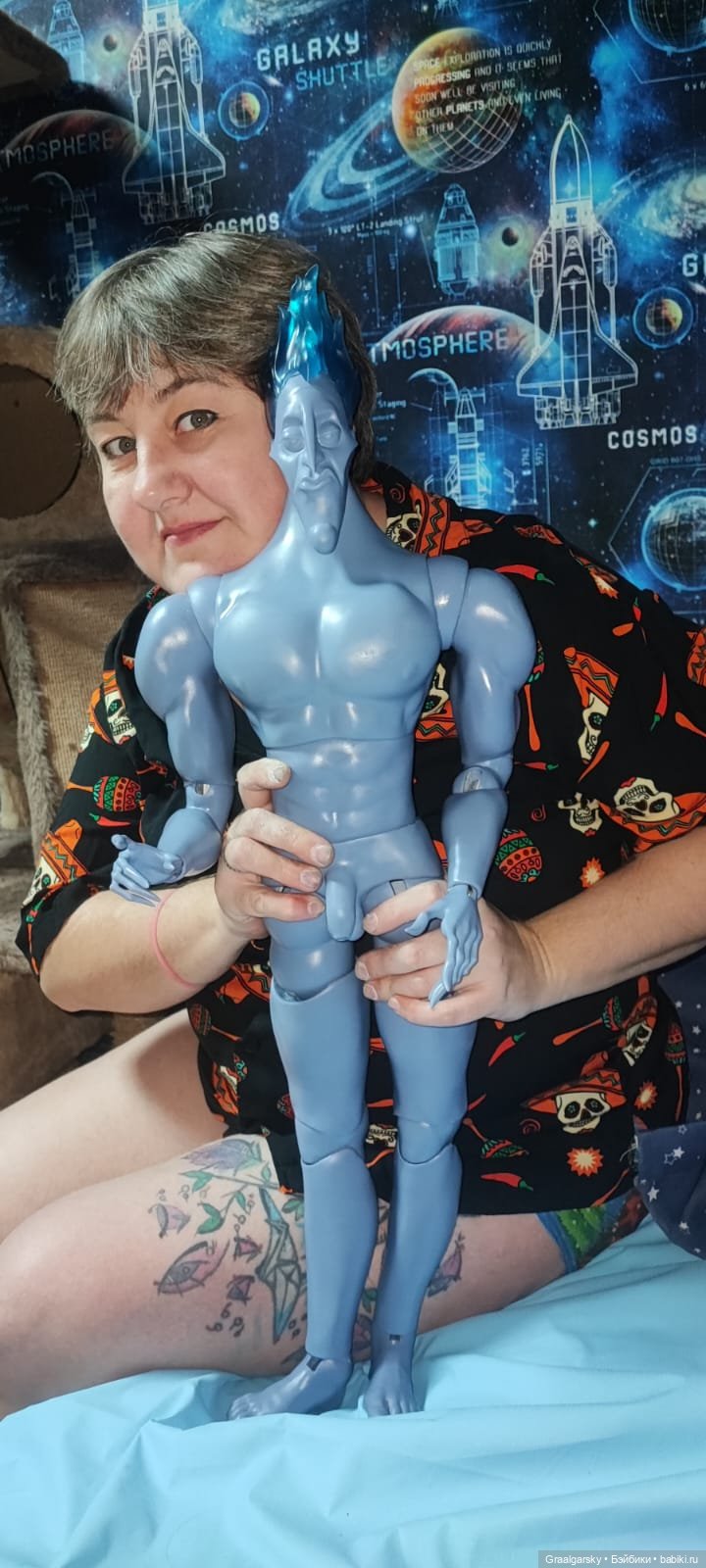 3Д-БЖД и бог подземного царства - 3D-печатные куклы BJD (БЖД): моделирование, печать, сборка ...